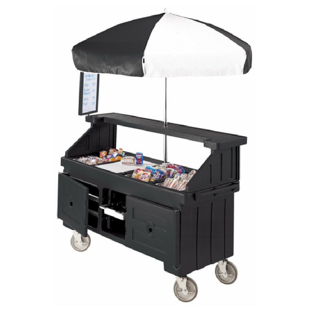 Cambro CVC724110 Vending Cart with 4 Counter Top Wells – KitchenRestock.com