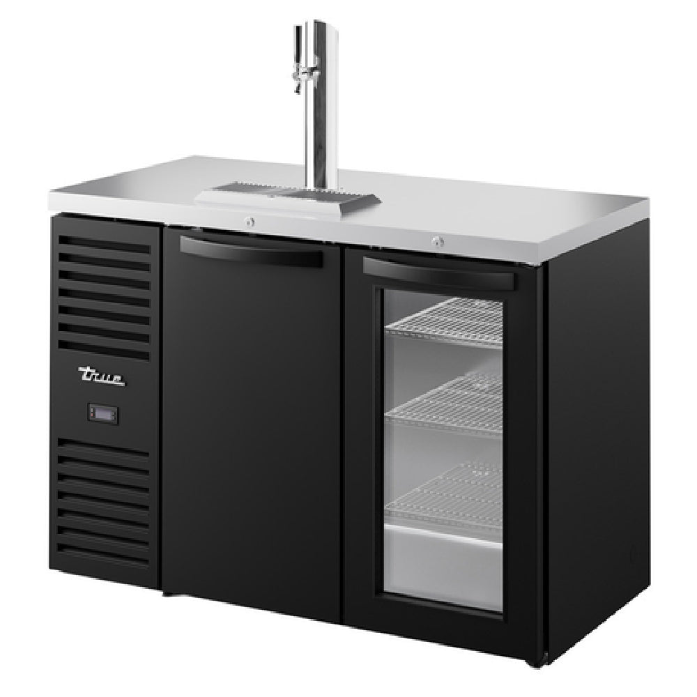 True TDR48-RISZ1 Refrigerated Draft Bar Cooler, 48" Two-Section ...