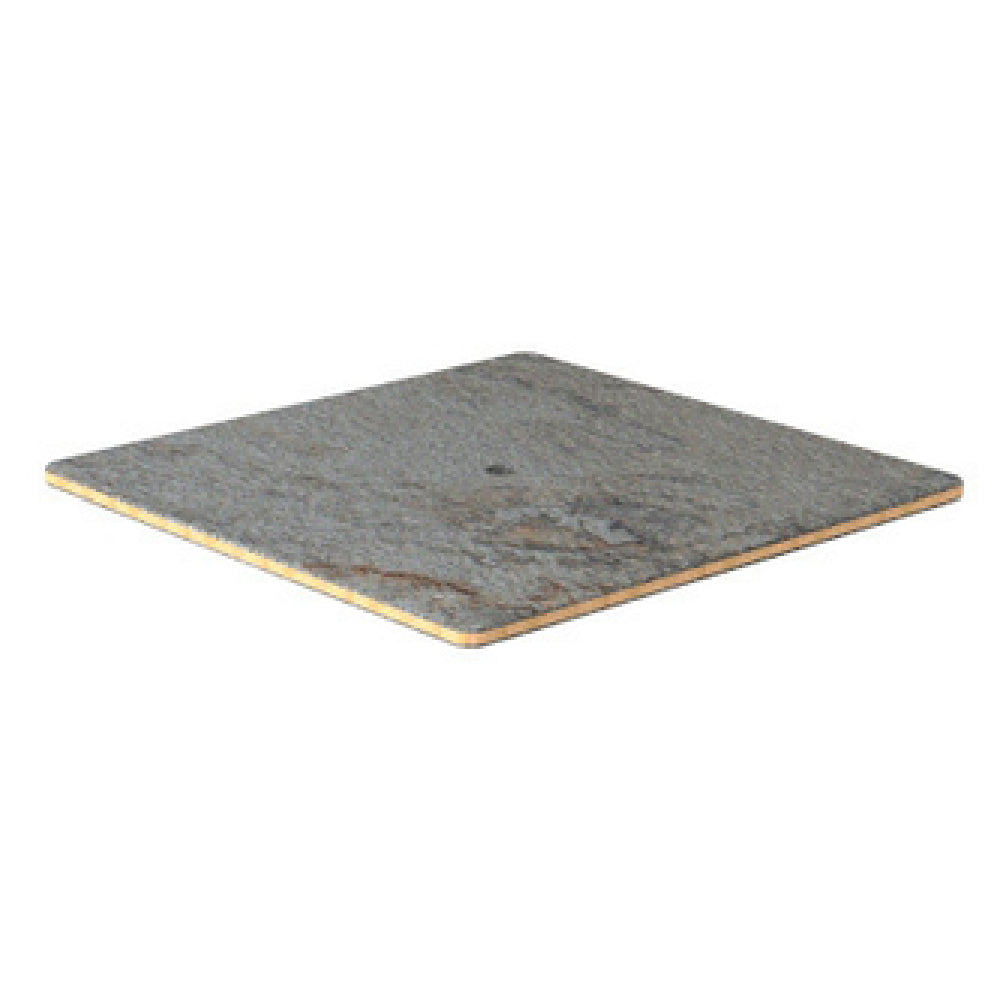 Steelite Mogogo 24" Square Grey Slate Table Top – KitchenRestock.com
