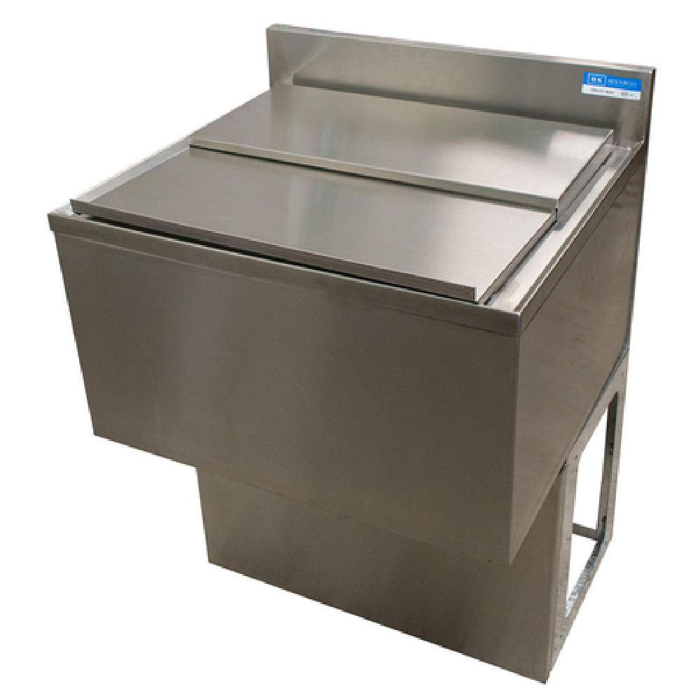 Underbar Ice Bin with Cold Plate | 80 lbs Capacity – KitchenRestock.com