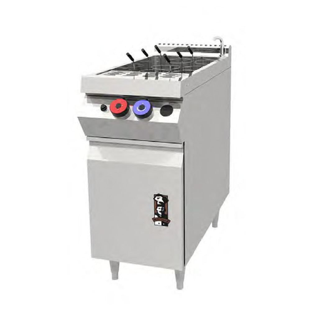 Heavy Duty Gas Double Chamber Pasta Cooker - 120,000 BTU ...