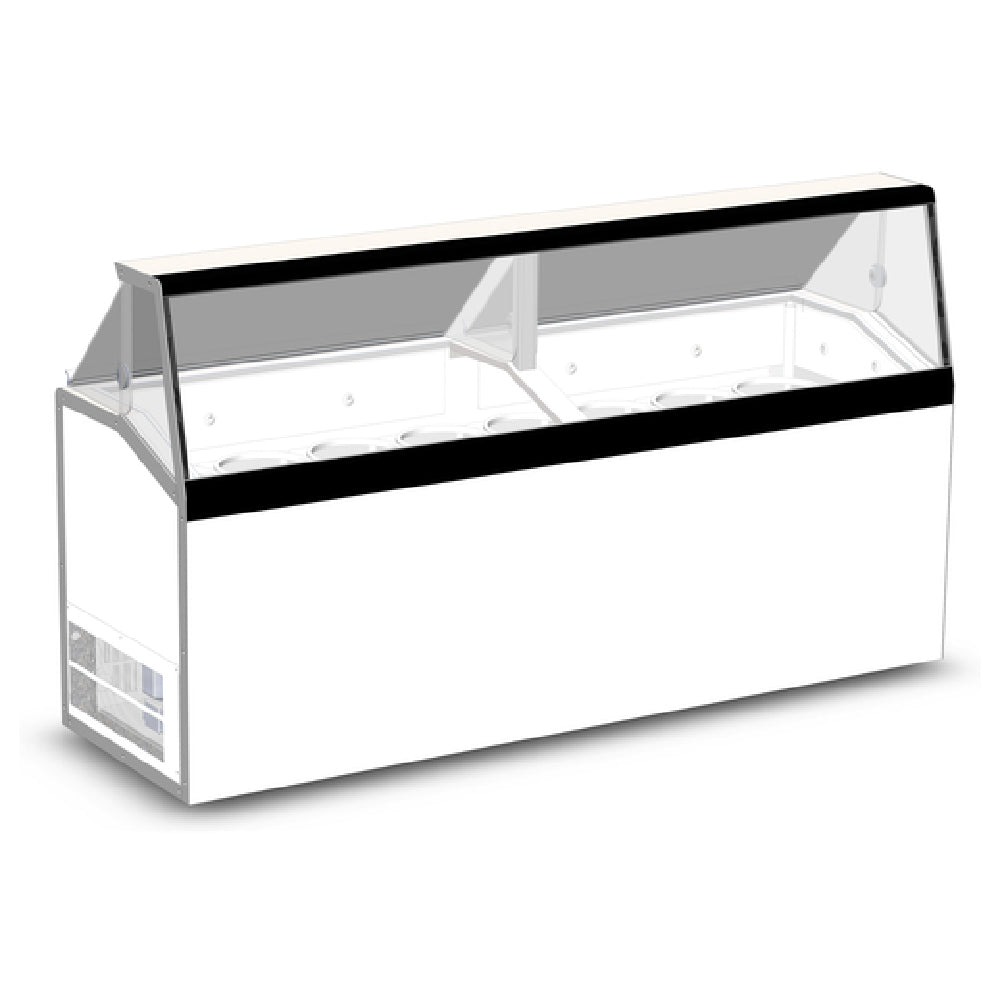 Master-Bilt DD-88L Ice Cream Display Cabinet Low-Glass – KitchenRestock.com