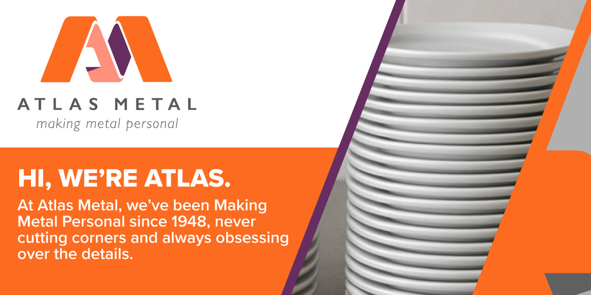 Atlas Metal WQHC-2 Individual Hot/Cold Food Drop-In 2-pan Size Wet Or ...